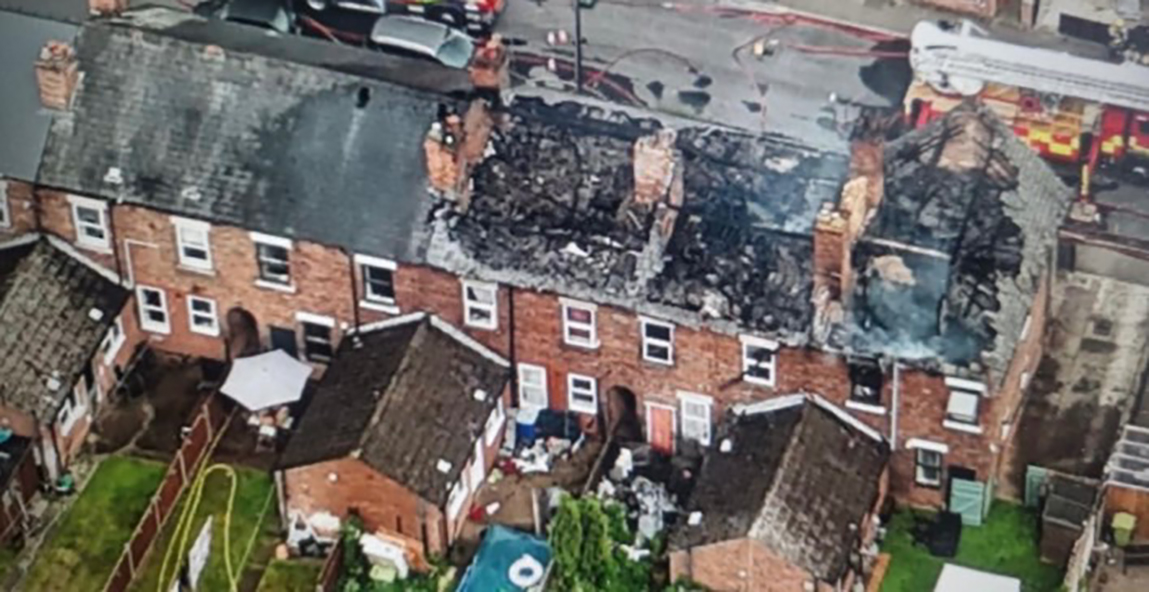 Exploding vape sets fire to FOUR homes as three rushed to hospital in ...
